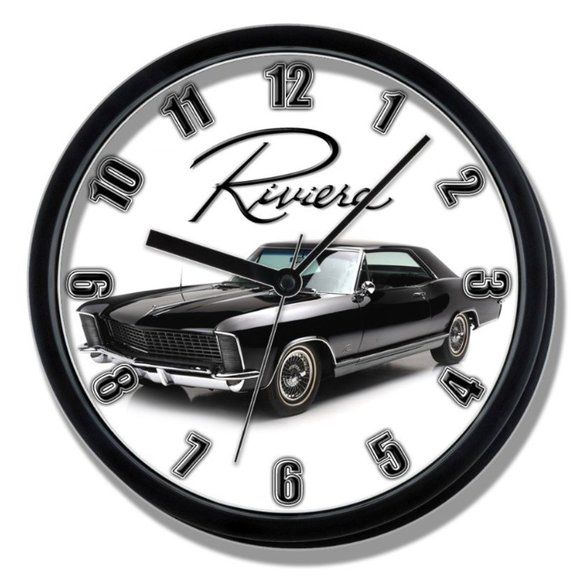Clock | Wall Decor | Black 965 Buick Riviera Wall Clock New | Poshmark
